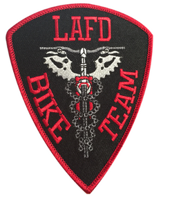 LAFD Bike Team Custom Patch – American Bike Patrol Services, Inc.